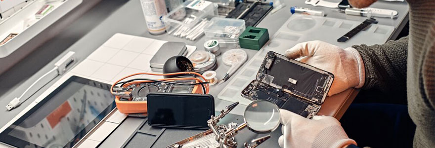 Dénicher des services de réparation Smartphone.